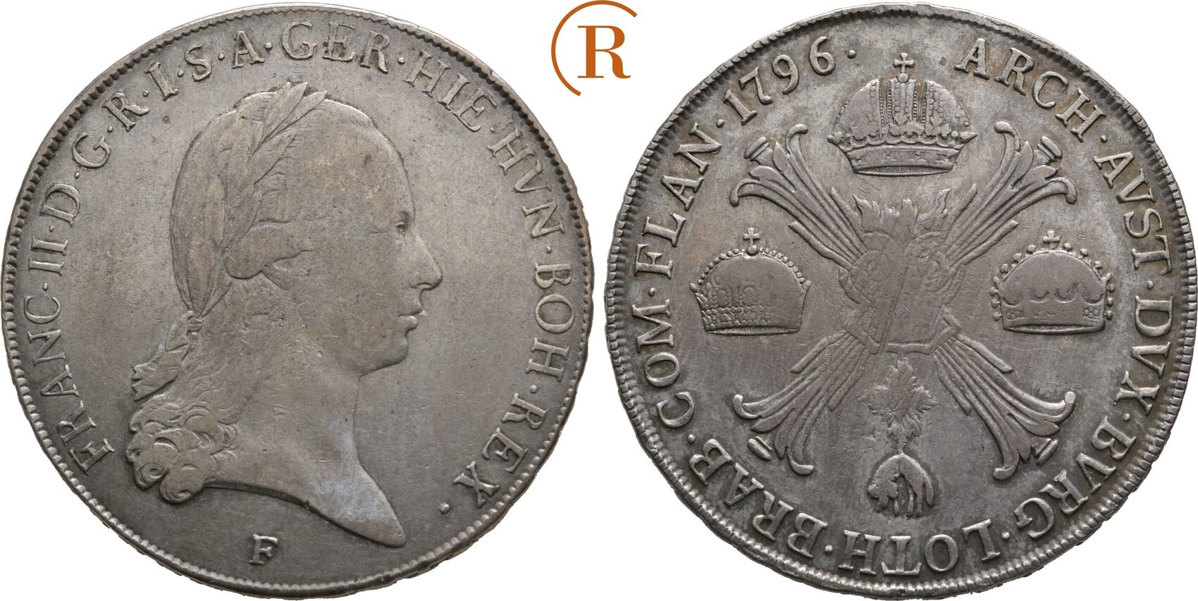 Habsburg: Kronentaler Hall 1796 F Franz II, 1792-1835: ss justiert | MA-Shops