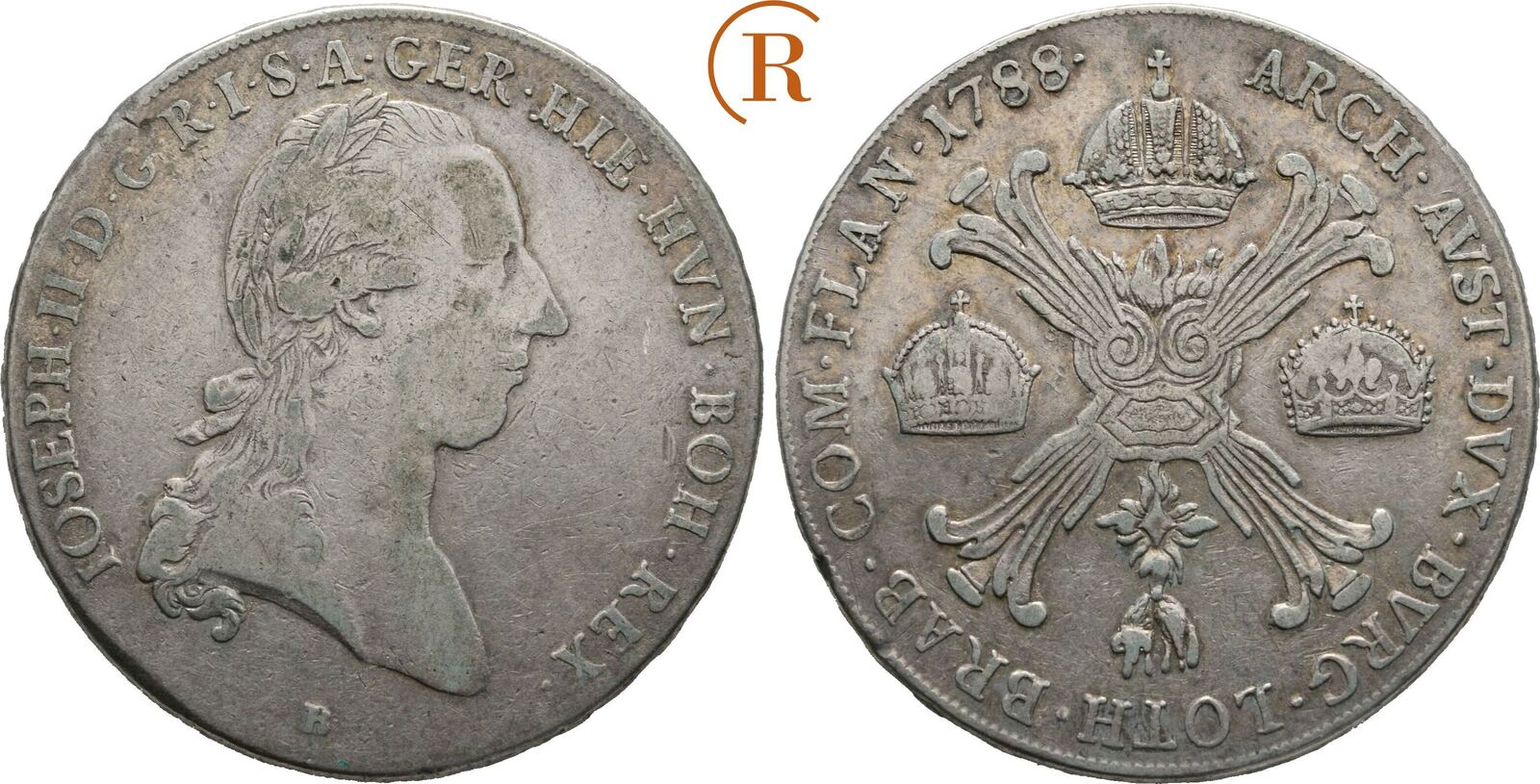 Habsburg: Kronentaler Kremnitz 1788 B Josef II, 1765-1790: ss | MA-Shops