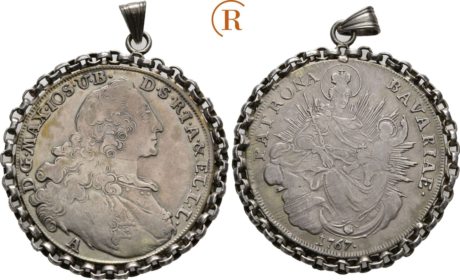 Bayern: Taler, Madonnentaler Amberg 1767 A Maximilian III. Joseph, 1745 ...