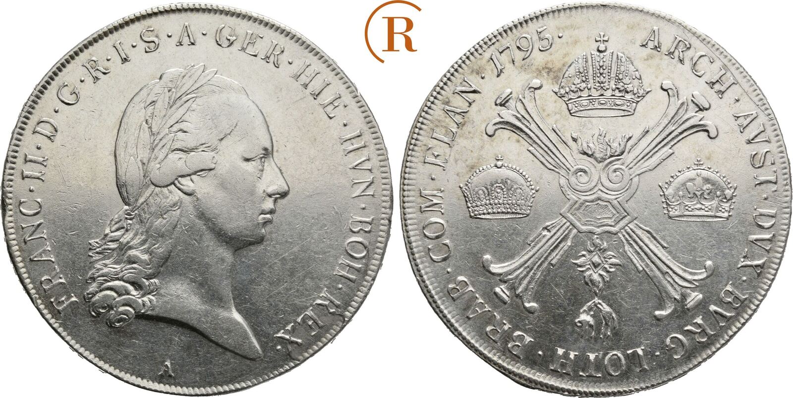 Habsburg: Kronentaler Wien 1795 A Franz II, 1792-1835: ss-vz | MA-Shops