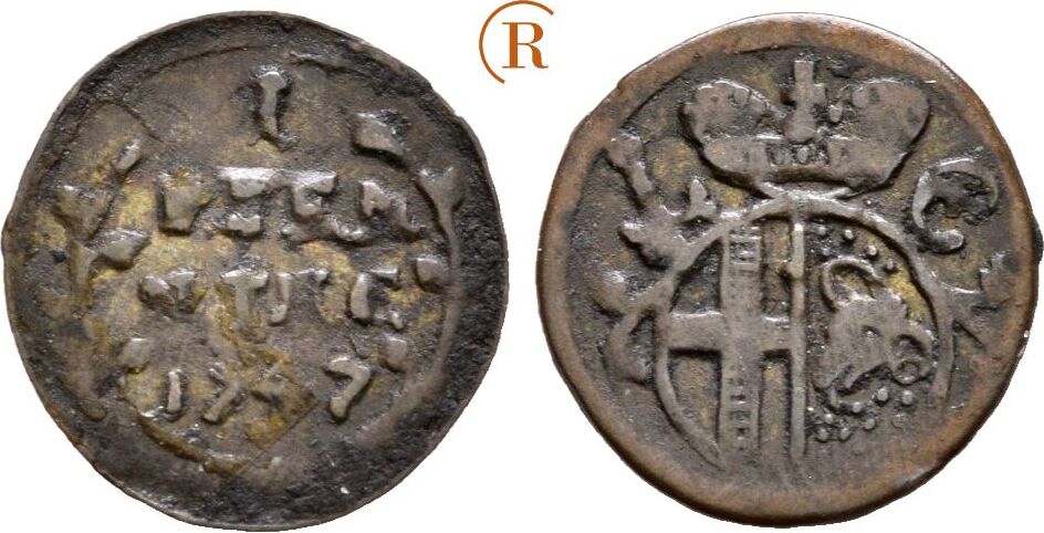 Fulda Bistum: 1 Pfennig 1747 Amand von Buseck, 1737-1756: ss | MA-Shops