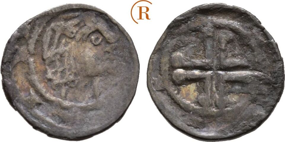 Niederlande Holland Grafschaft: Denier Dordrecht Floris IV, 1222-1234 ...
