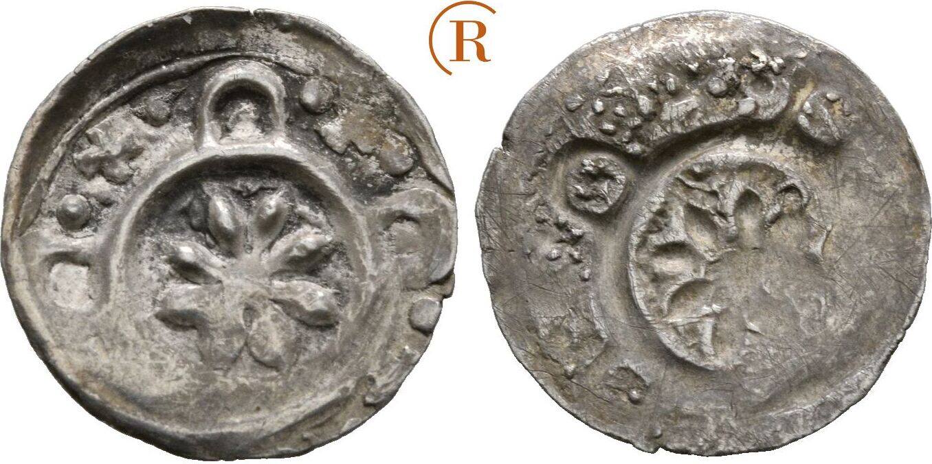 Bamberg Bistum: Pfennig Arnold von Solms, 1286-1296: ss Prägeschwächen ...