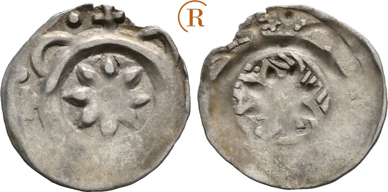 Bamberg Bistum: Pfennig Arnold von Solms, 1286-1296: ss-s | MA-Shops