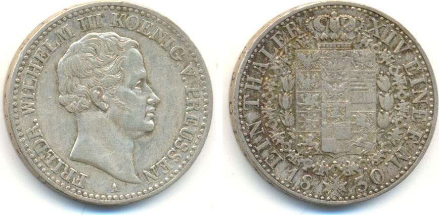 Preussen: Taler 1830 A Friedrich Wilhelm III, 1797-1840: ss-vz | MA-Shops