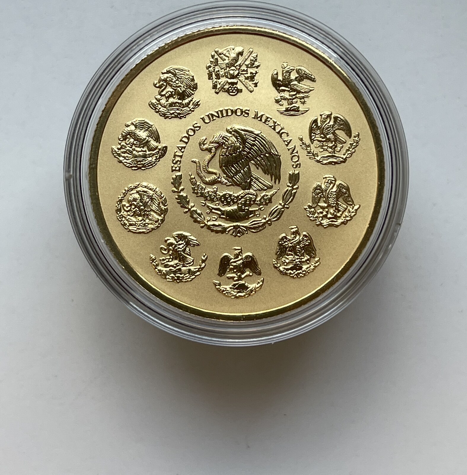 Mexiko Libertad 2021 Reverse Proof 2 Goldmünzen Set | MA-Shops