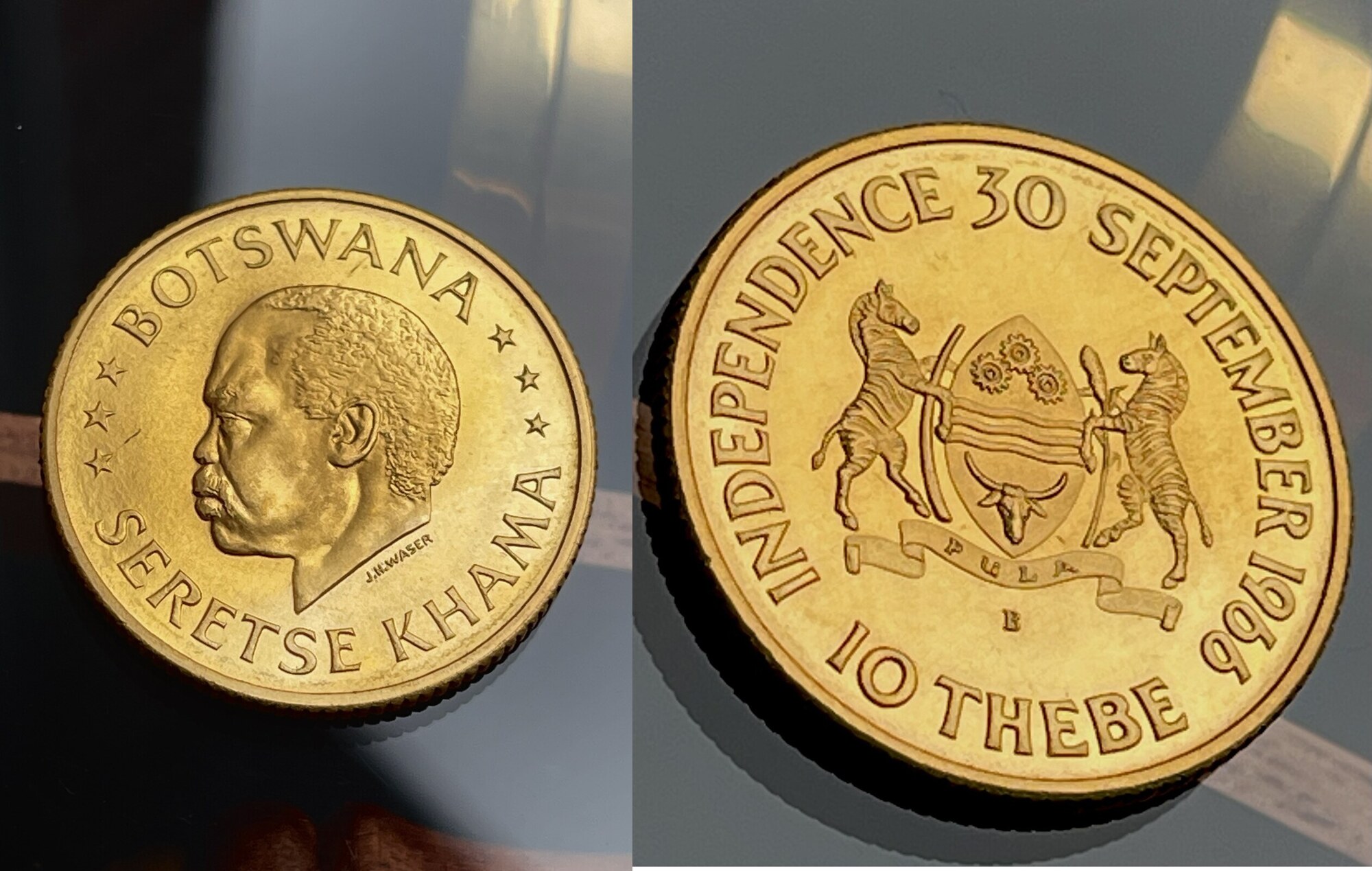 Botswana – 1966 – 10 Thebe – Independence BU | MA-Shops