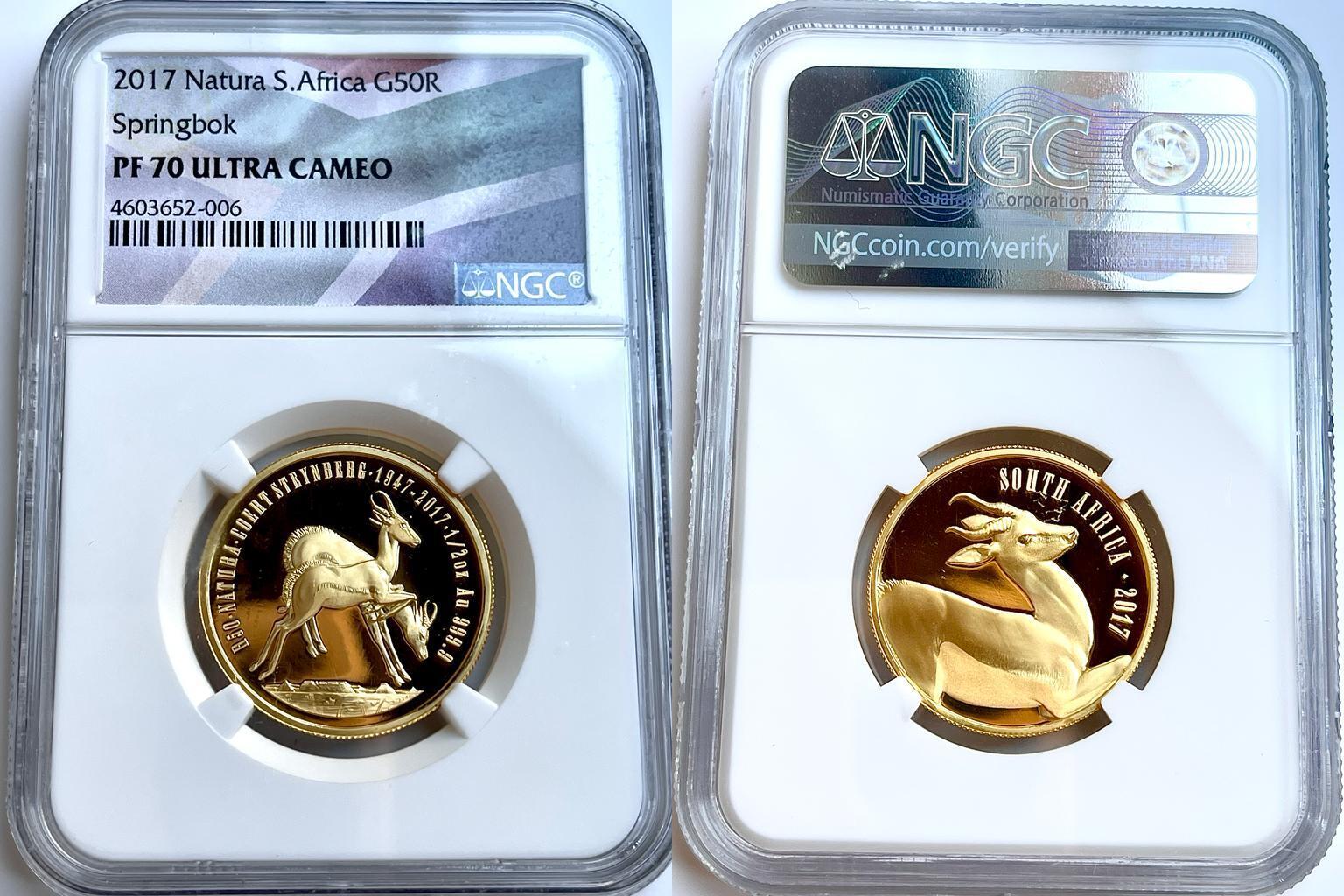 S.Africa G50R 2017 Natura Südafrika – Natura Serie – 2017 – Springbok ...