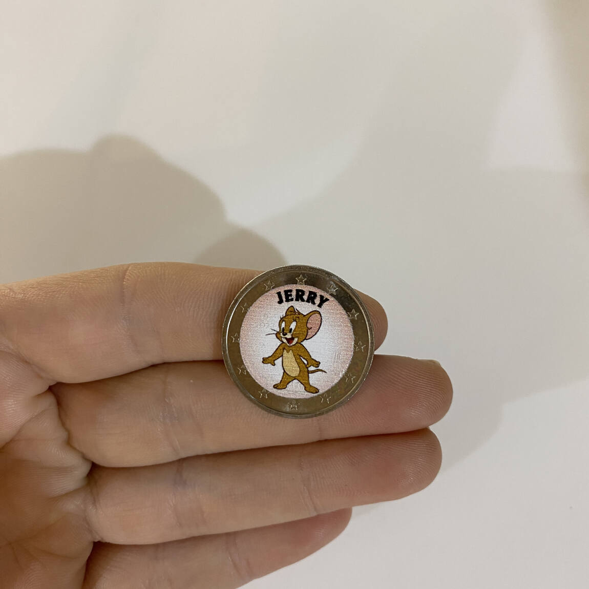 2 Euro Coloured Coin Cartoons - Jerry | MA-Shops