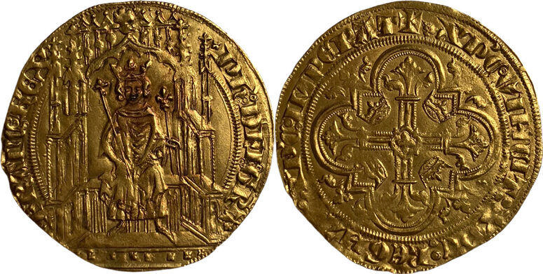 Frankreich 1328-1350 Philippe VI de Valois Double d'Or | MA-Shops