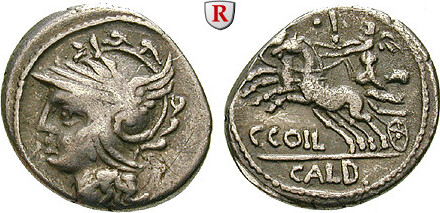 Denar C. Coelius Caldus, 104 v.Chr. ss | MA-Shops
