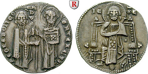 Italien Grosso Venedig, Pietro Gradenigo, 1289-1311 ss-vz | MA-Shops