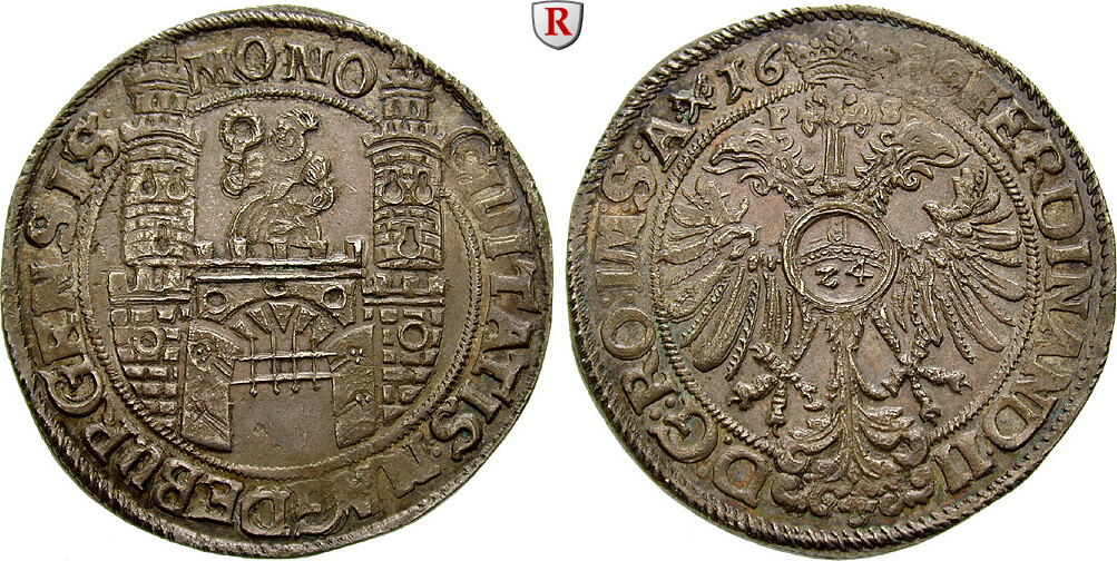 Magdeburg, City Reichstaler 1629 good extremely fine, NGC MS63 | MA-Shops