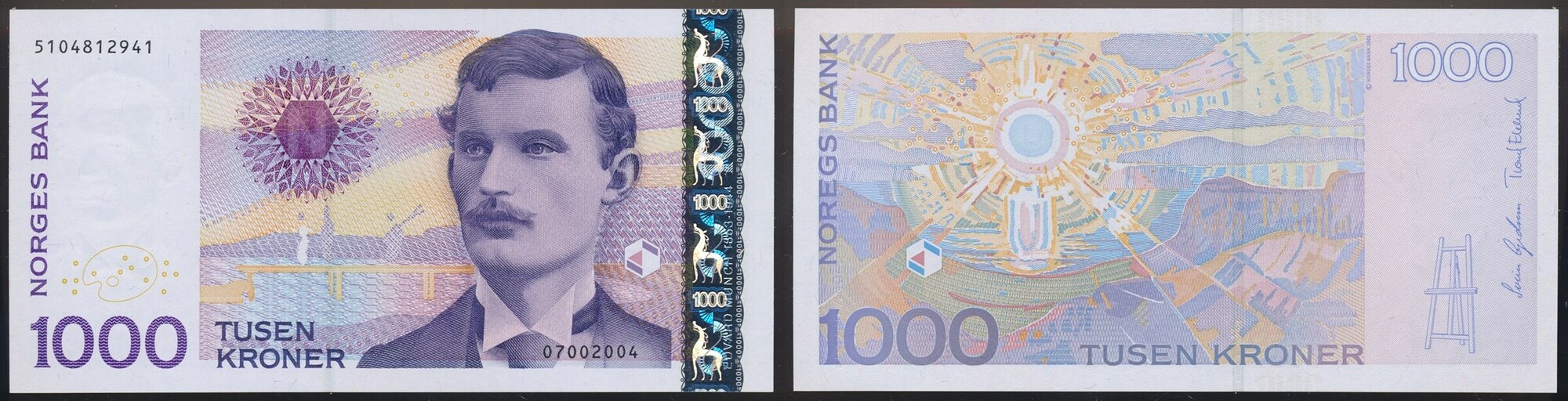 Sedler 1000 Kroner 2004 Kv 0 (UNC) | MA-Shops