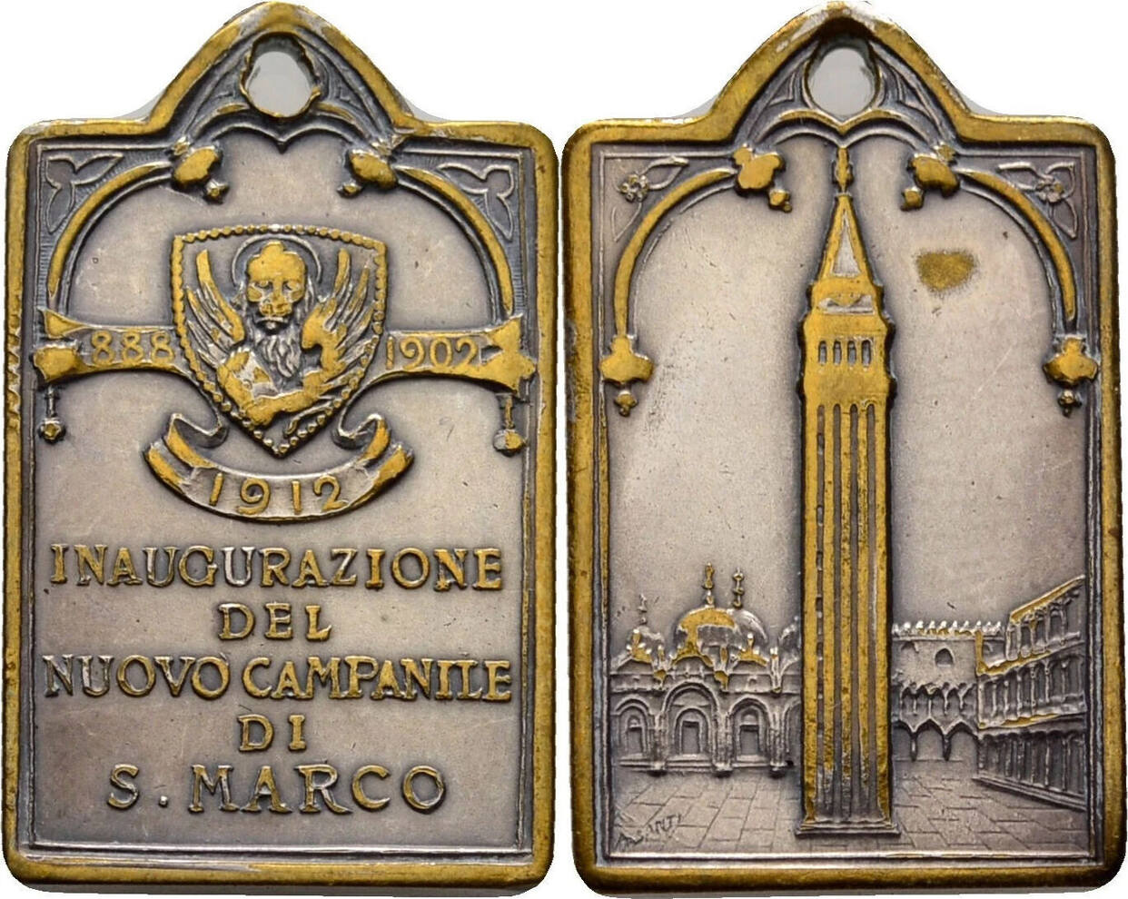 Italien Venedig Medaille 1912 San Marco venedig ss | MA-Shops