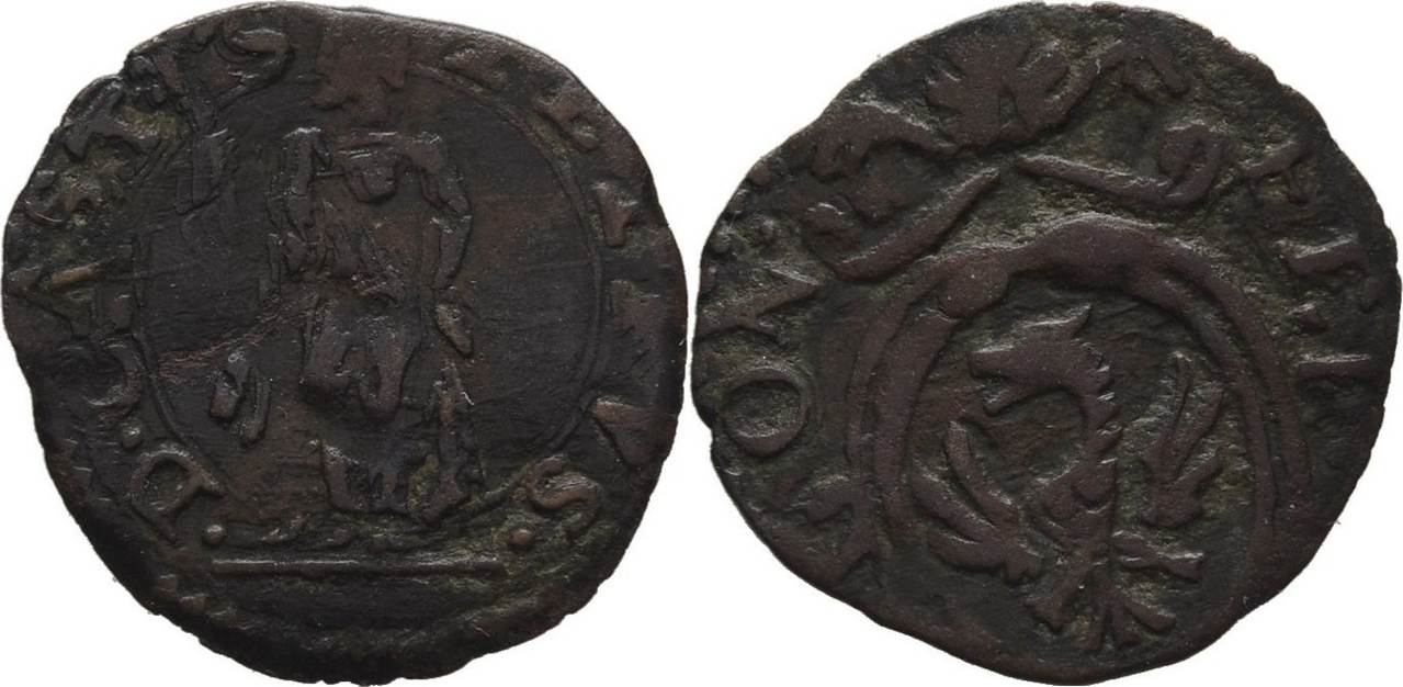 Italien Castiglione delle Stiviere Quattrino tipo Ancona 1572-1585 ...