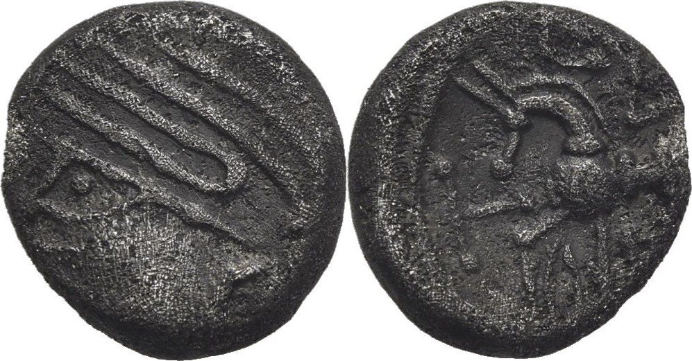 Kelten Gallien HAEDUI oder LINGONES Quinar 150-50 KALETEDOU ss | MA-Shops