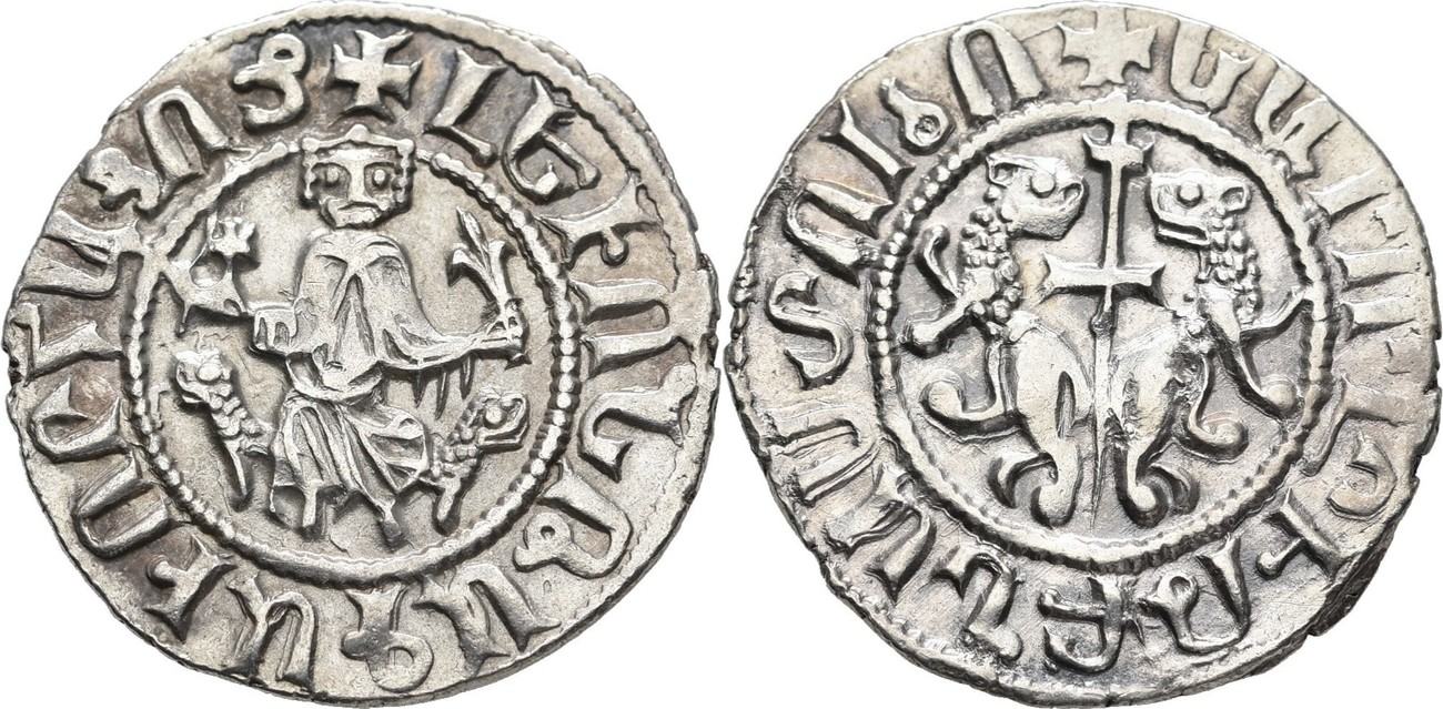 Kreuzfahrer Kilikien königreich Armenien Tram Levon I. 1198-1219 vz | MA-Shops