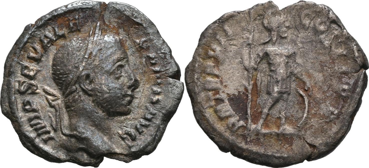 RÖMISCHE KAISERZEIT Denar 225 Severus Alexander, 222-235 ss | MA-Shops