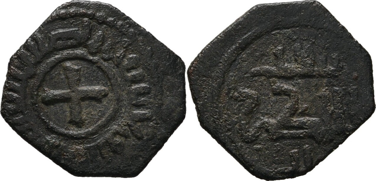 Italien Sizilien Messina 1/2 Follaro Roger II., 1105-1154 ss | MA-Shops
