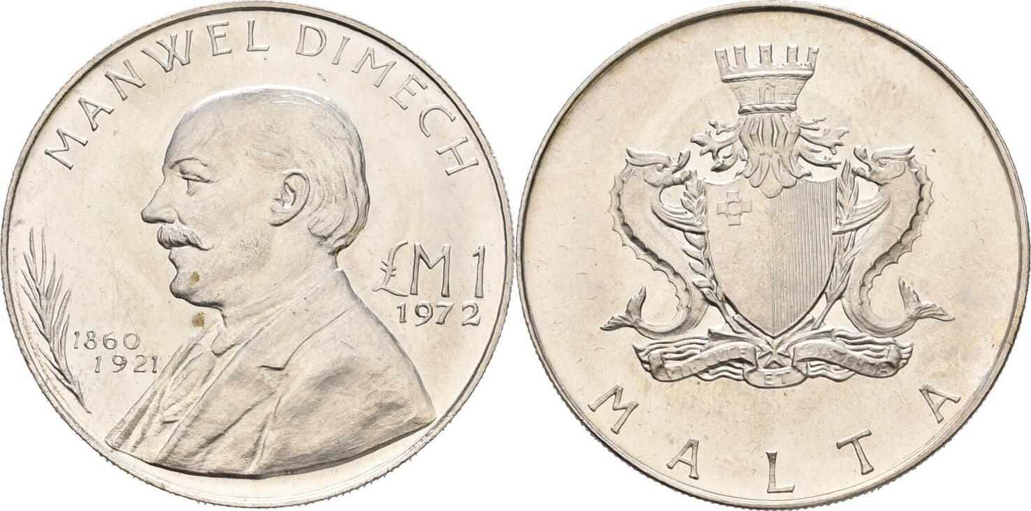 Malta Pound 1972 Stempelglanz | MA-Shops