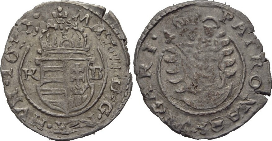 RDR Ungarn Habsburg Kremnitz Denar 1613 Matthias II. 1608-1619 ss | MA ...
