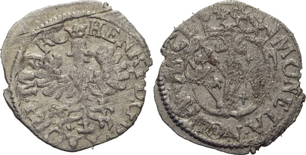 Lothringen Lorraine Demi gros Heinrich II., 1608-1624. ss | MA-Shops