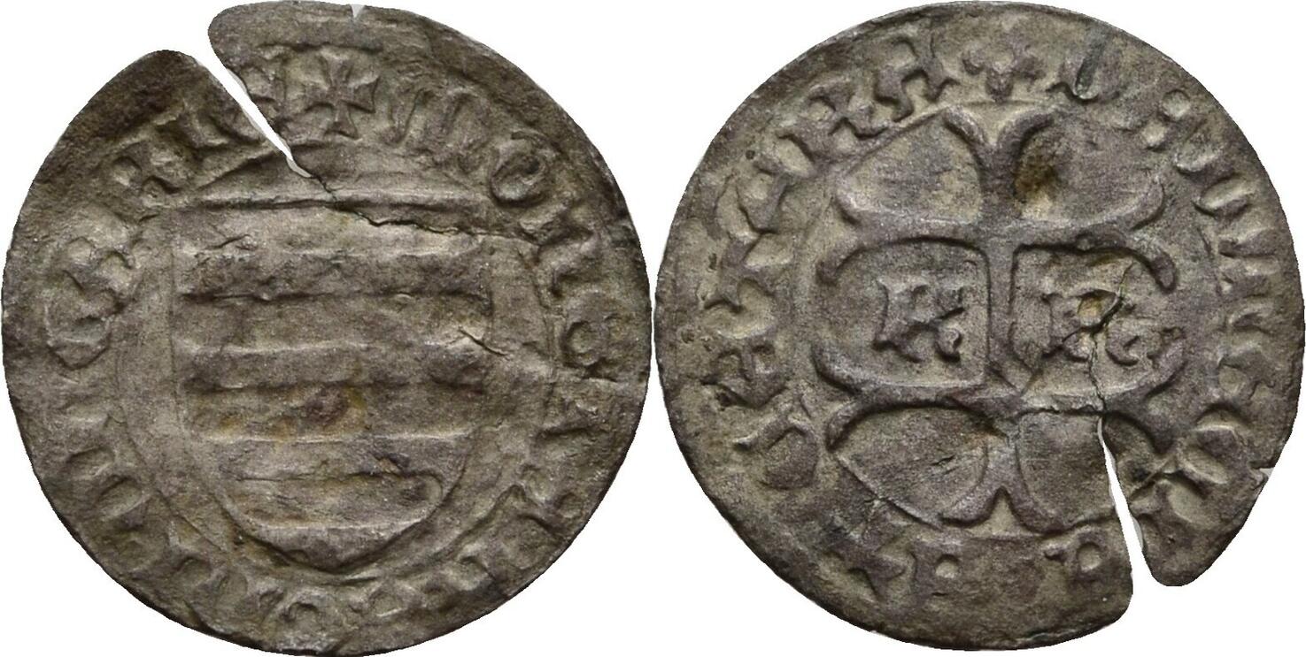 Ungarn Denar Interregnum, 1445-1446 Randriss, ss | MA-Shops