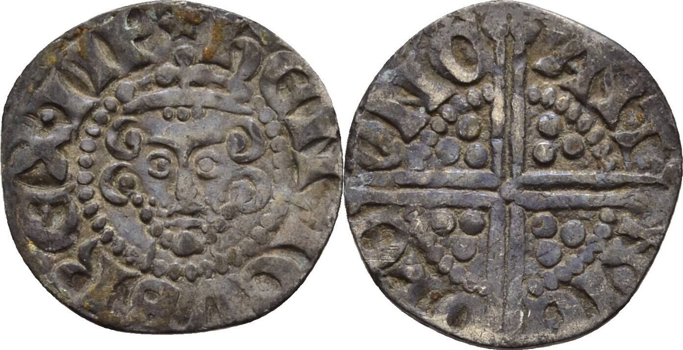 England Canterbury Penny 1247-1272 Henry III., 1216-1272 ss | MA-Shops