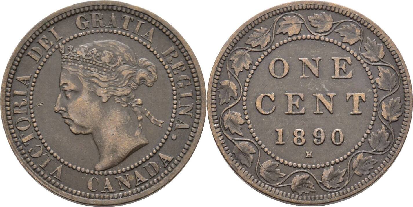 Kanada 1 Cent 1890 Victoria Ss MA Shops Kanada 1 Cent 1890 Victoria Ss MA Shops