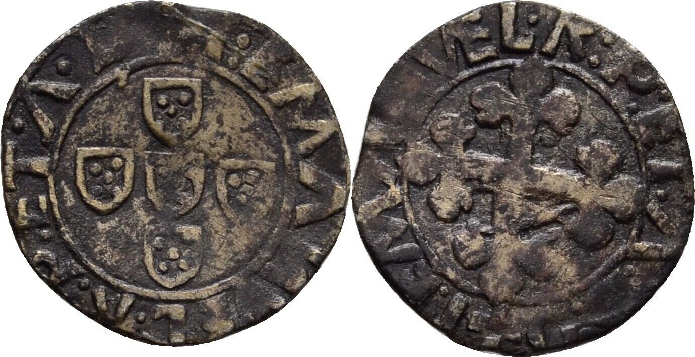 Portugal 1/2 Vintem Manuel I., 1495-1521 ss | MA-Shops