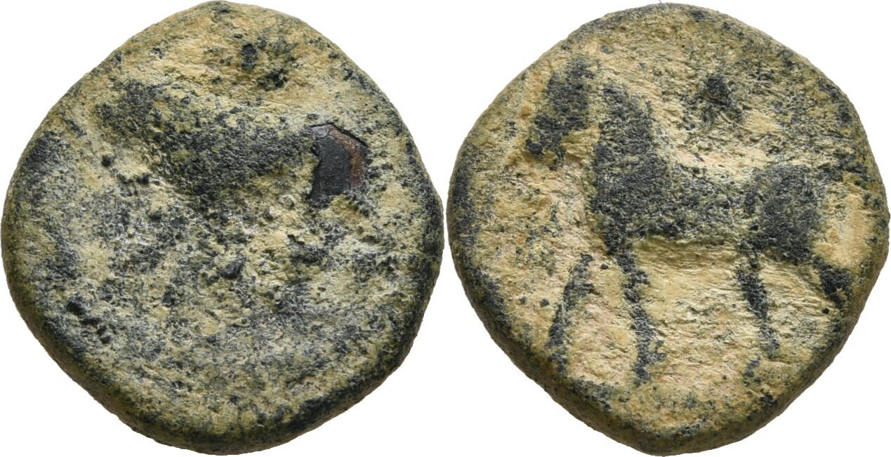 Zypern Salamis Bronze 361-351 Euagoras II. ss | MA-Shops
