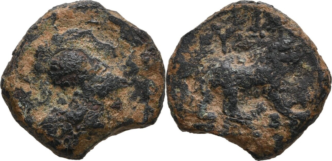 Zypern Salamis Bronze 361-351 Euagoras II. ss | MA-Shops