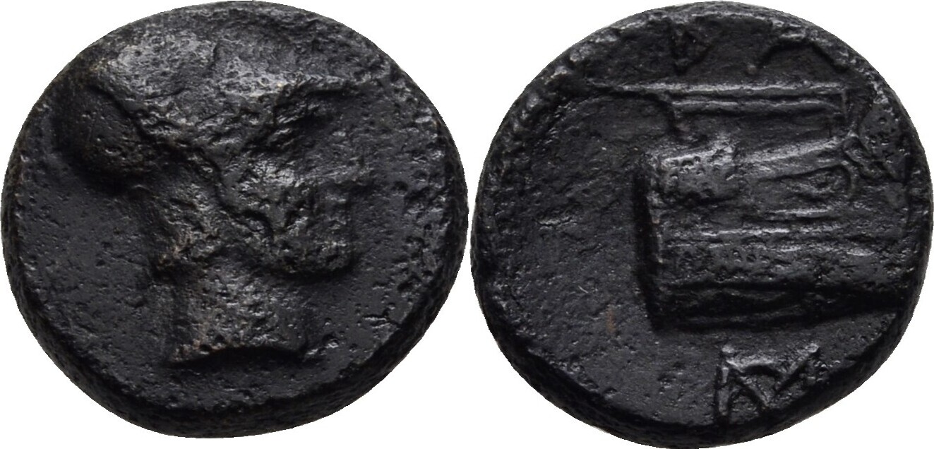 Zypern Cyprus Salamis Bronze 300-295 Demetrios I. Poliorketes, 306-283 ...