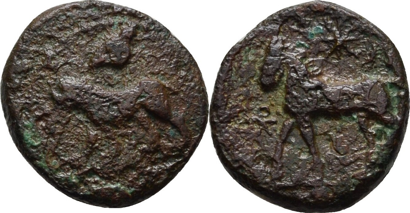 Zypern Salamis Bronze 361-351 Euagoras II. ss | MA-Shops