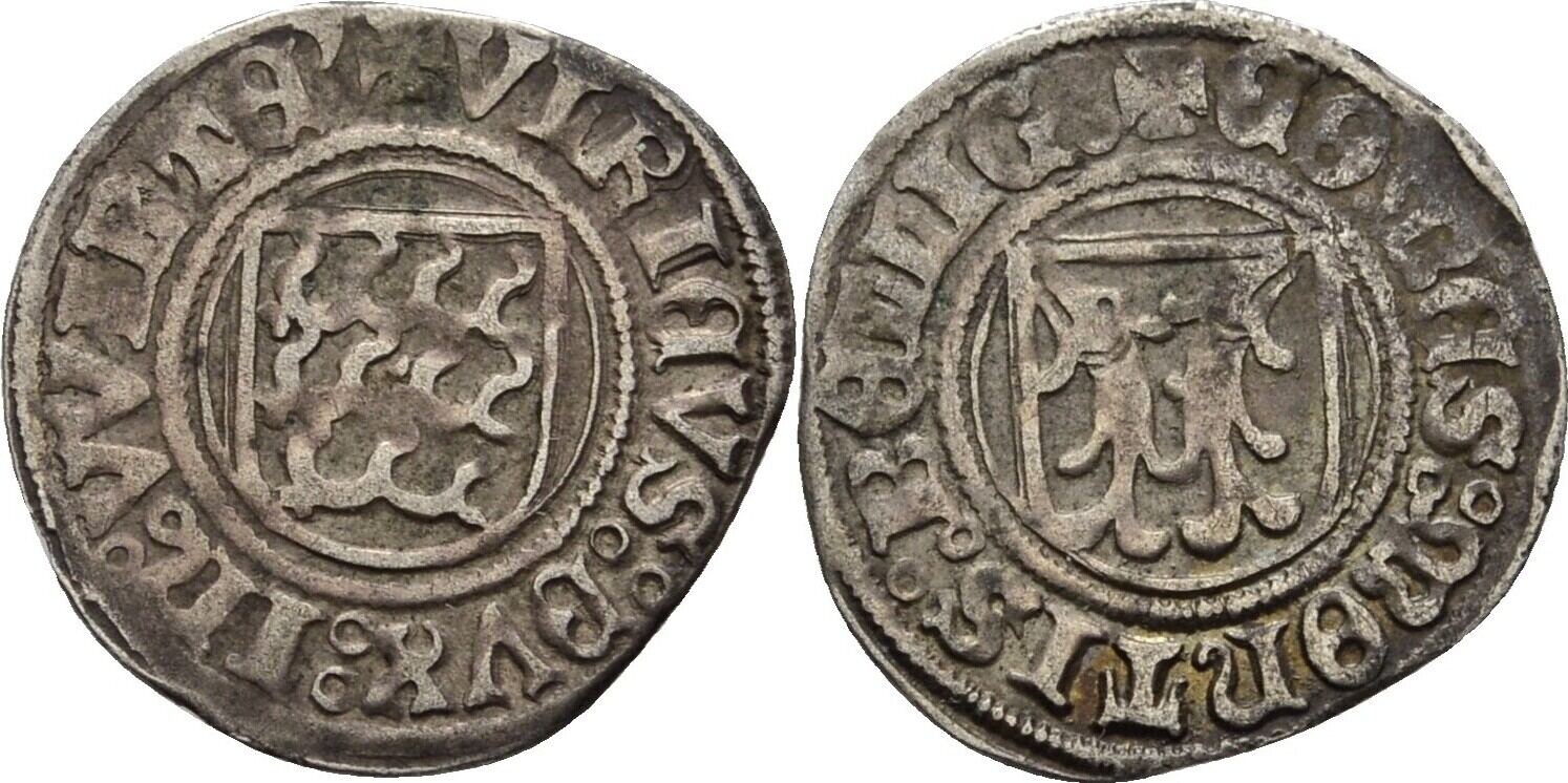 Württemberg Dreier 1501 nach Ulrich 1498-1519 und 1534-1550. ss | MA-Shops