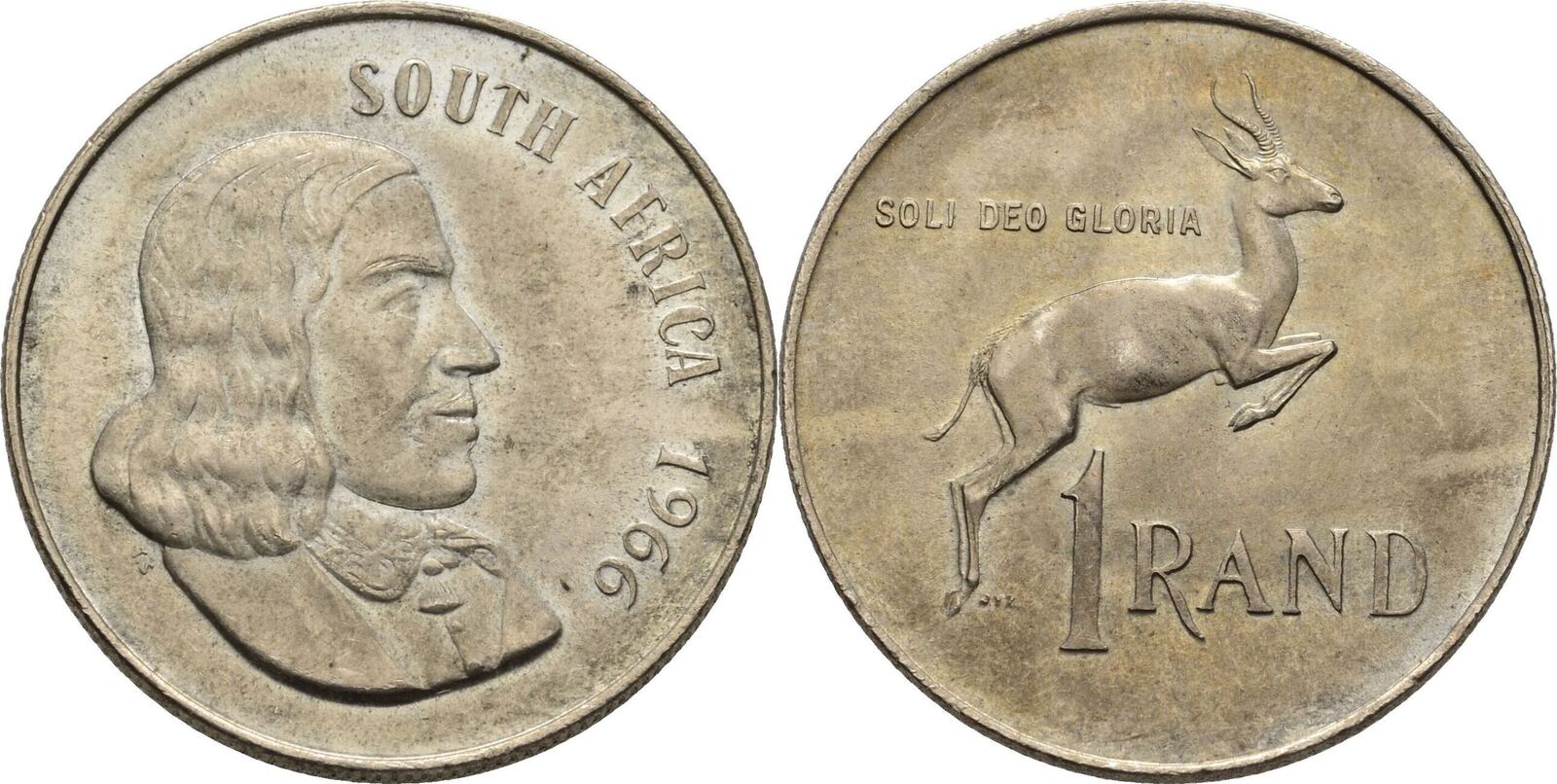 Südafrika 1 Rand 1966 vz+ | MA-Shops