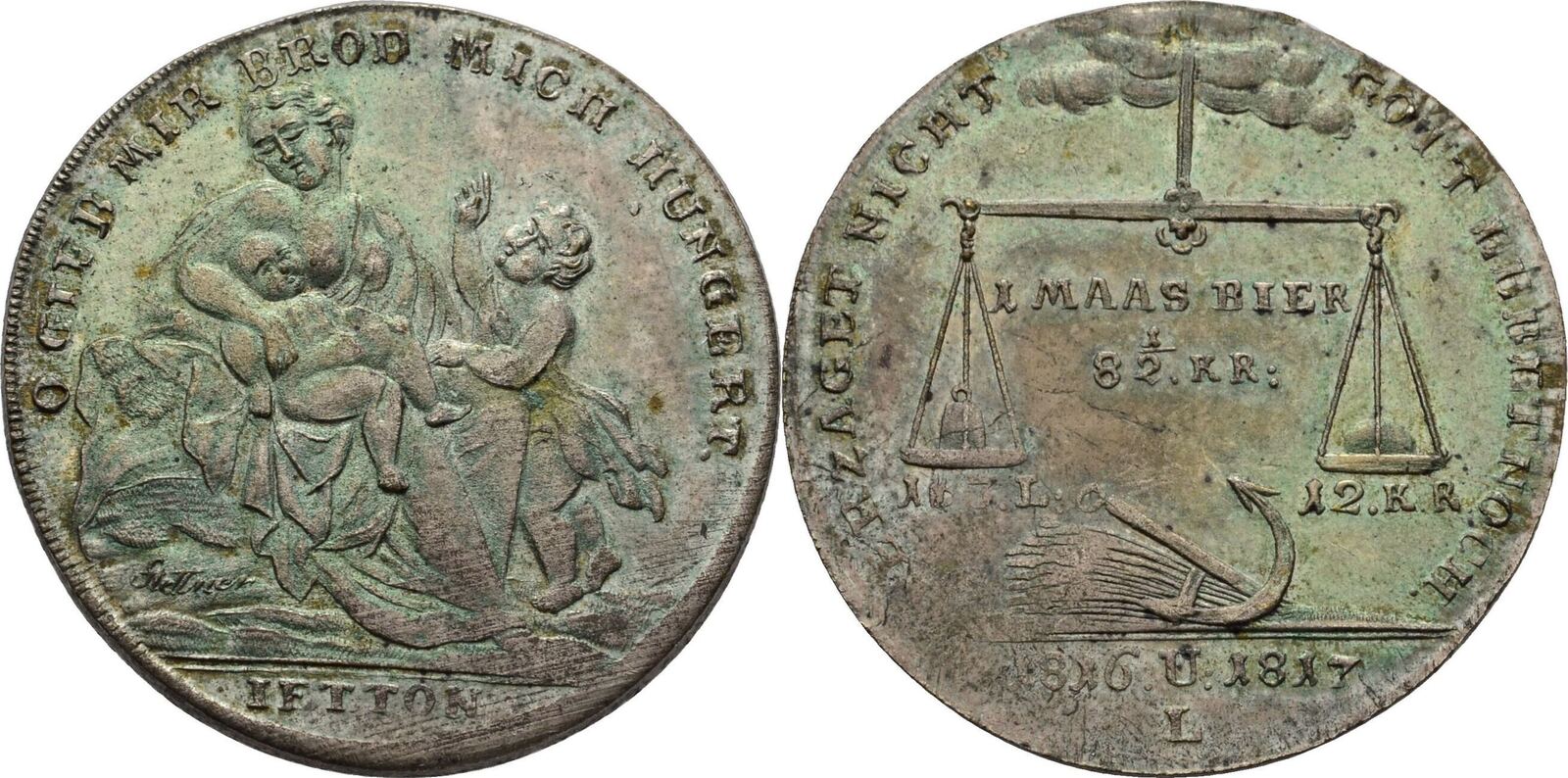 Nürnberg Jeton 1816-1817 ss | MA-Shops