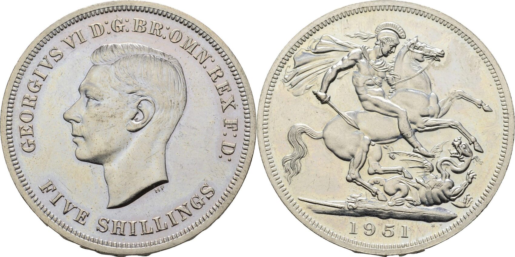 Australien 5 Shilling 1851 George VI., 1936-1952 fast Prägefrisch | MA ...
