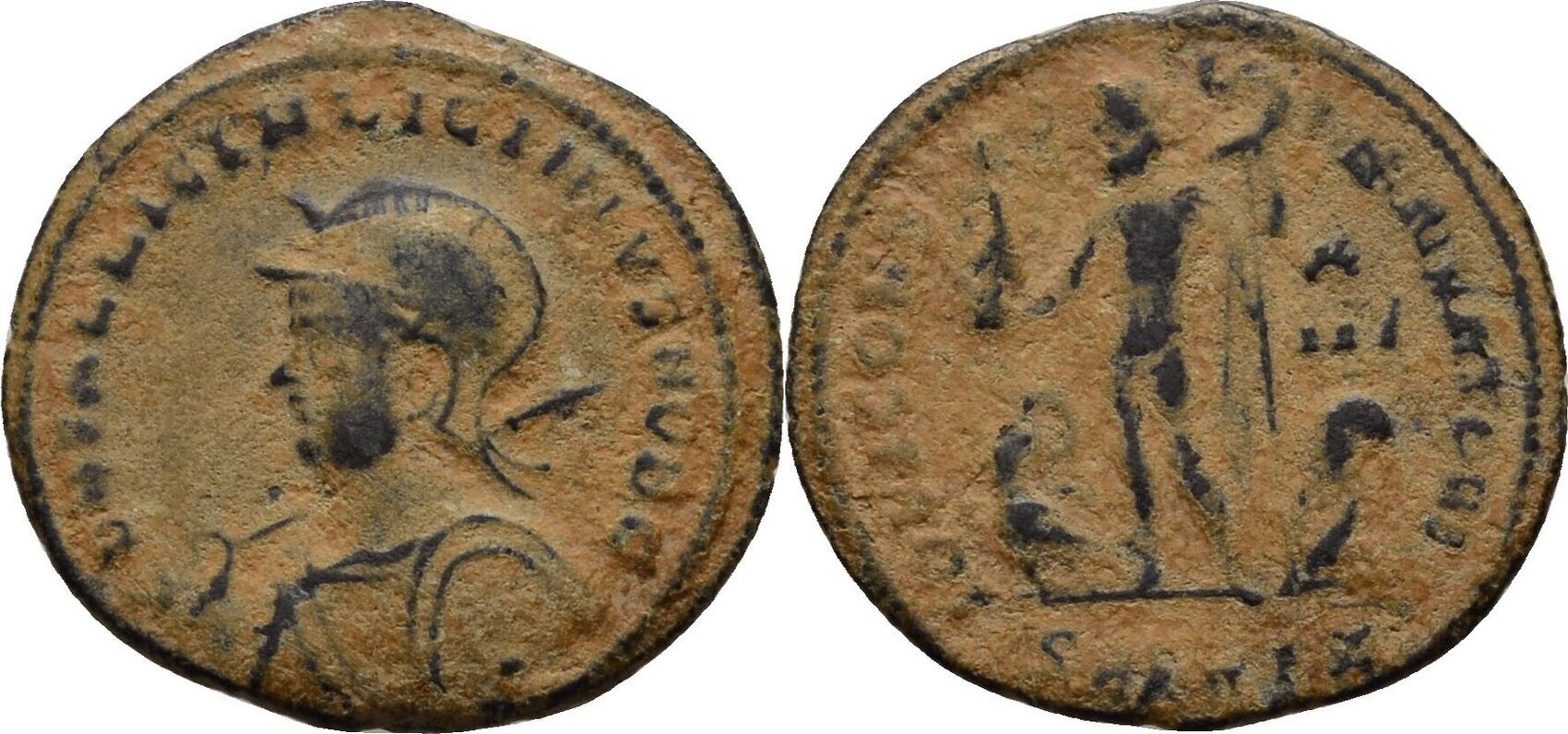 RÖMISCHE KAISERZEIT Bronze 321-324 Licinius II. ss | MA-Shops