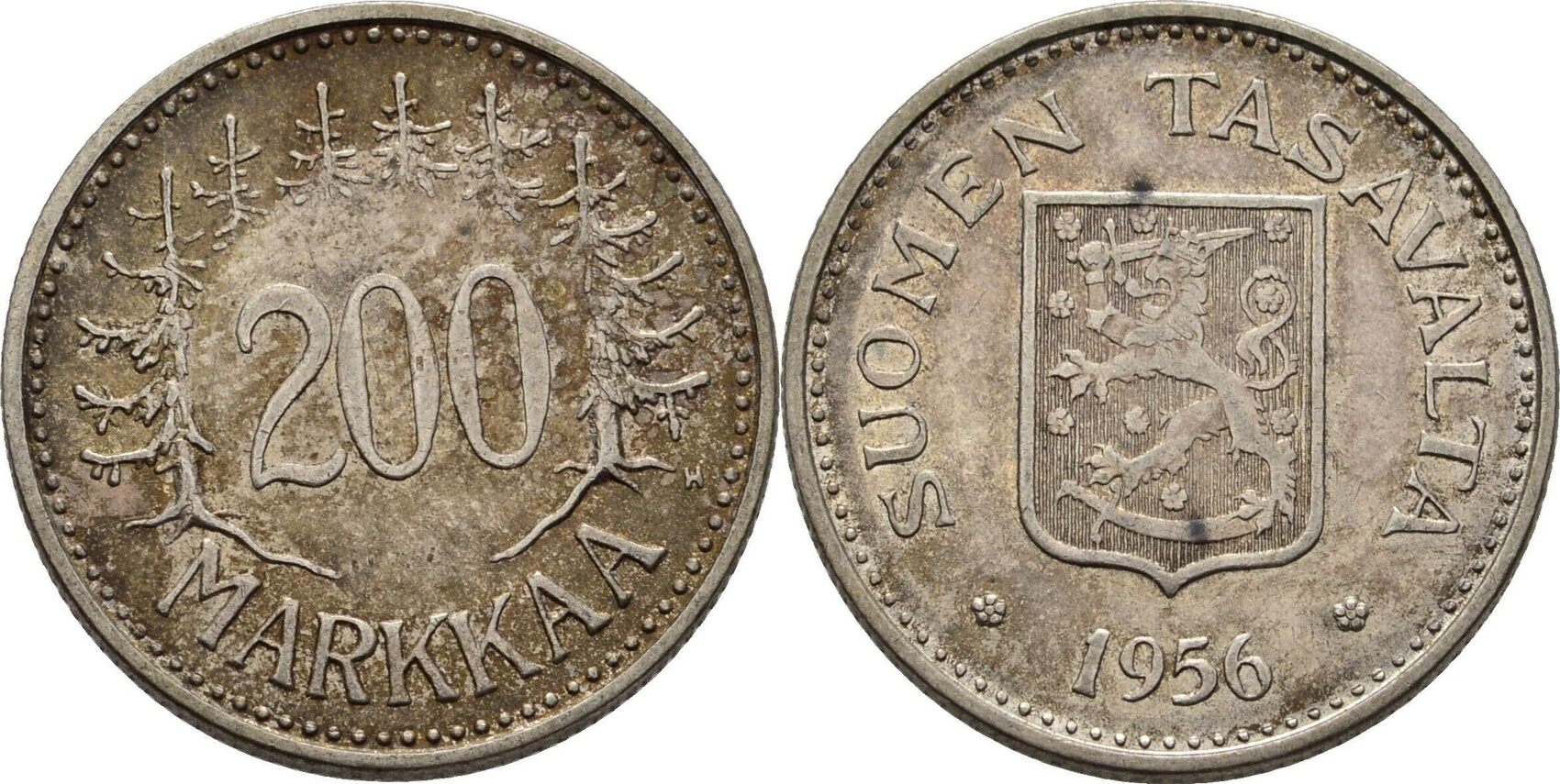 Finnland 200 Markkaa 1956 vz/f.vz | MA-Shops