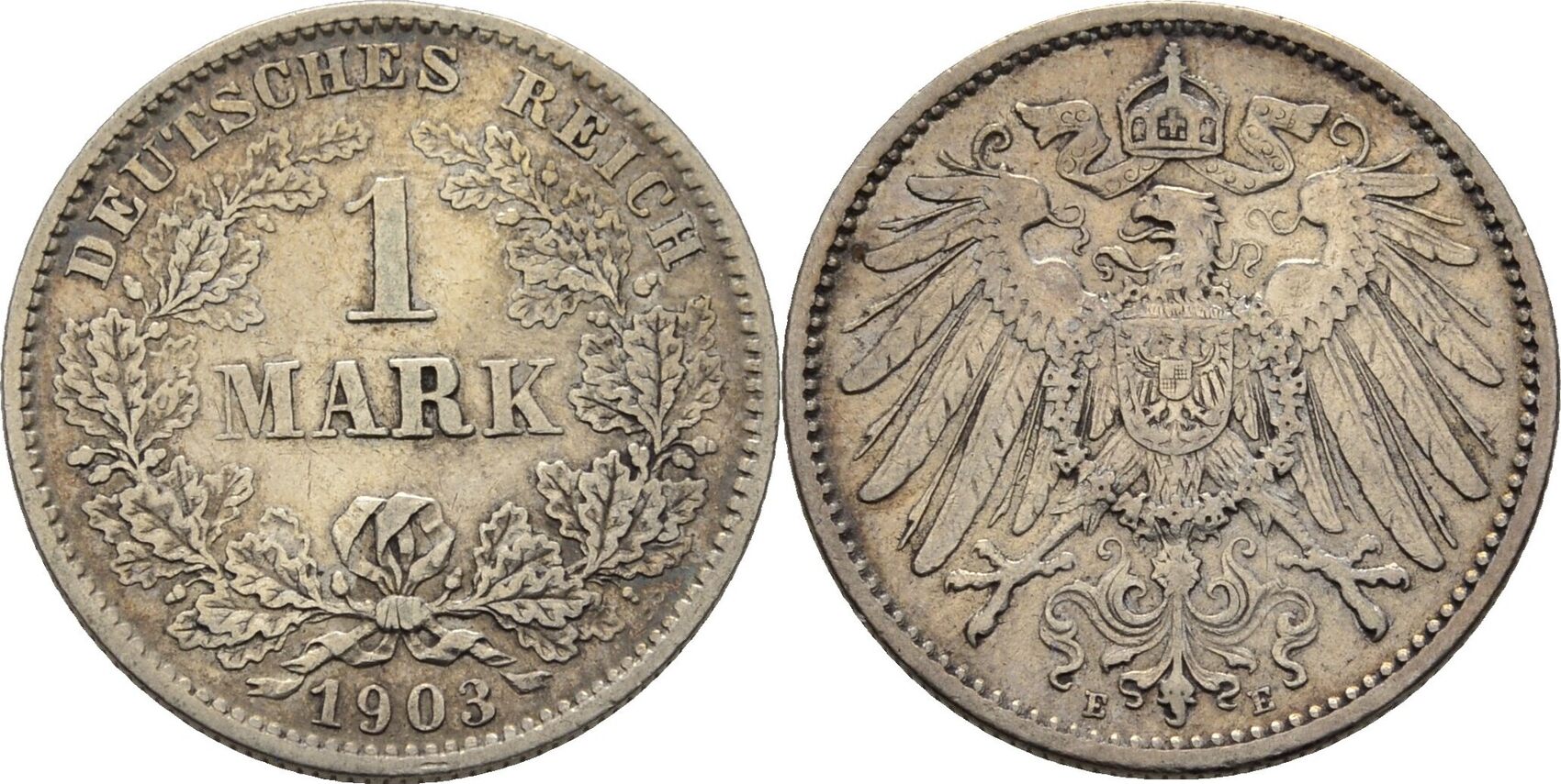 Deutsches Reich 1 Mark 1903 E ss | MA-Shops