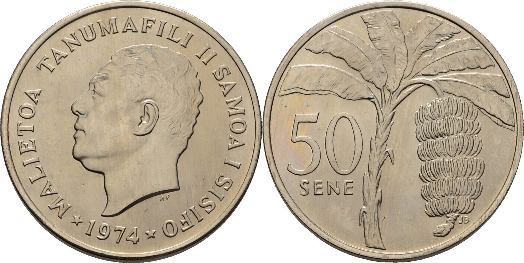 Samoa 50 Sene 1974 prägefrisch | MA-Shops