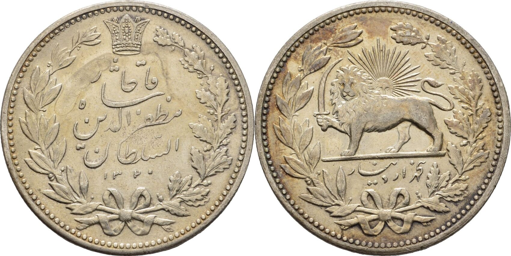 Iran 5000 Dinar 1902 Muzaffar al Din Shah 1896 - 1907 ss | MA-Shops