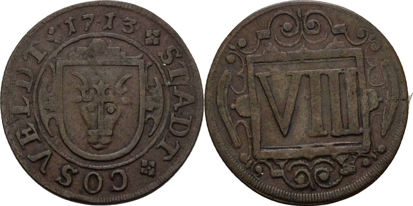 Coesfeld 8 Pfennig 1713 ss | MA-Shops