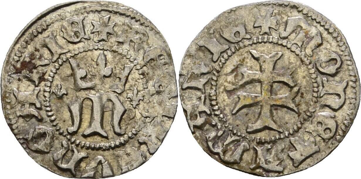 Ungarn Kaschau Denar 1387-1395 Maria von Anjou (1382-1387/1395/) ss ...