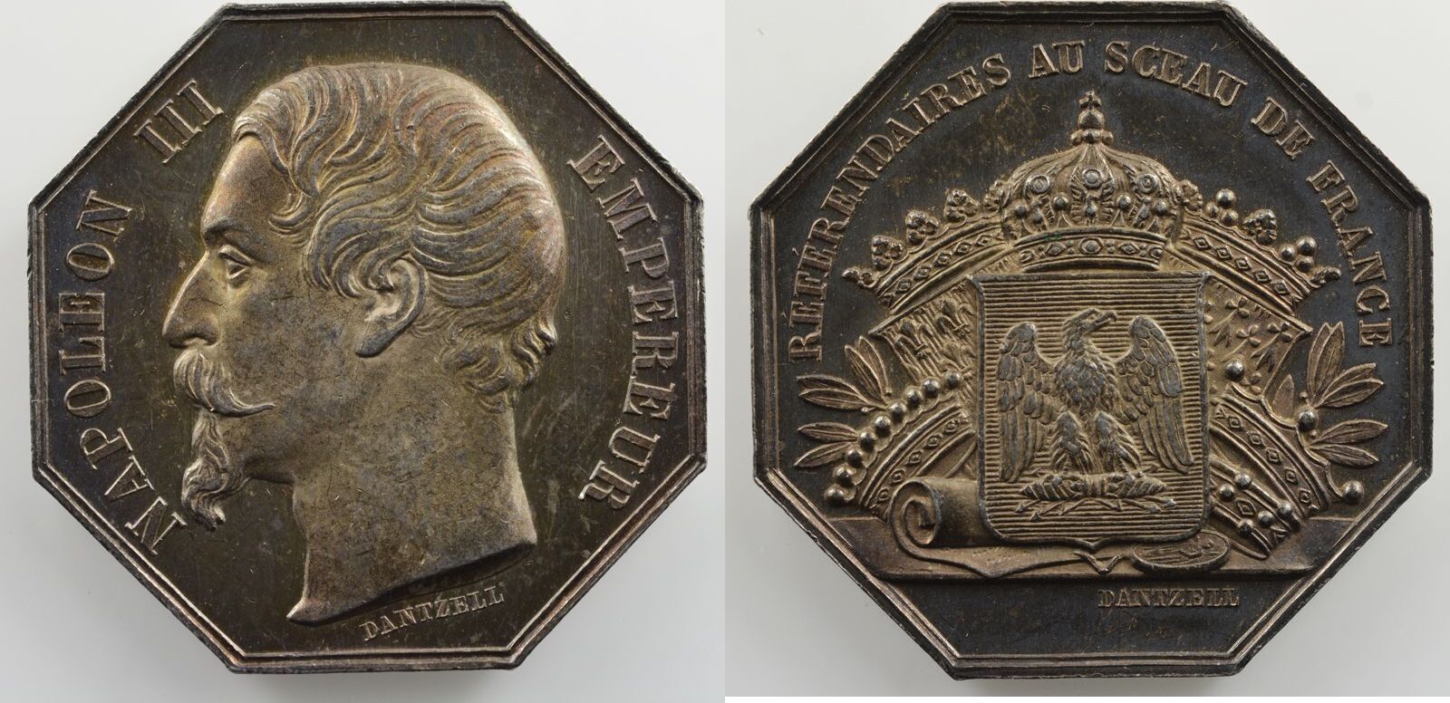 Jetons und Medaillen Jeton Numismatique de la Justice Référendaires au ...