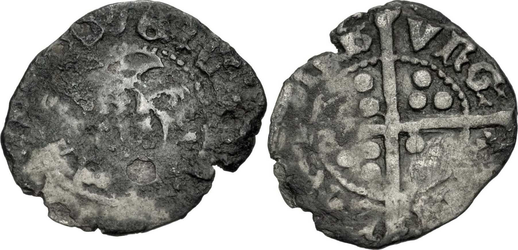 1484-1488 AD. James III, Scotland AR Penny – Main Issue, Type VI (Edinburgh Mint) FR | MA-Shops