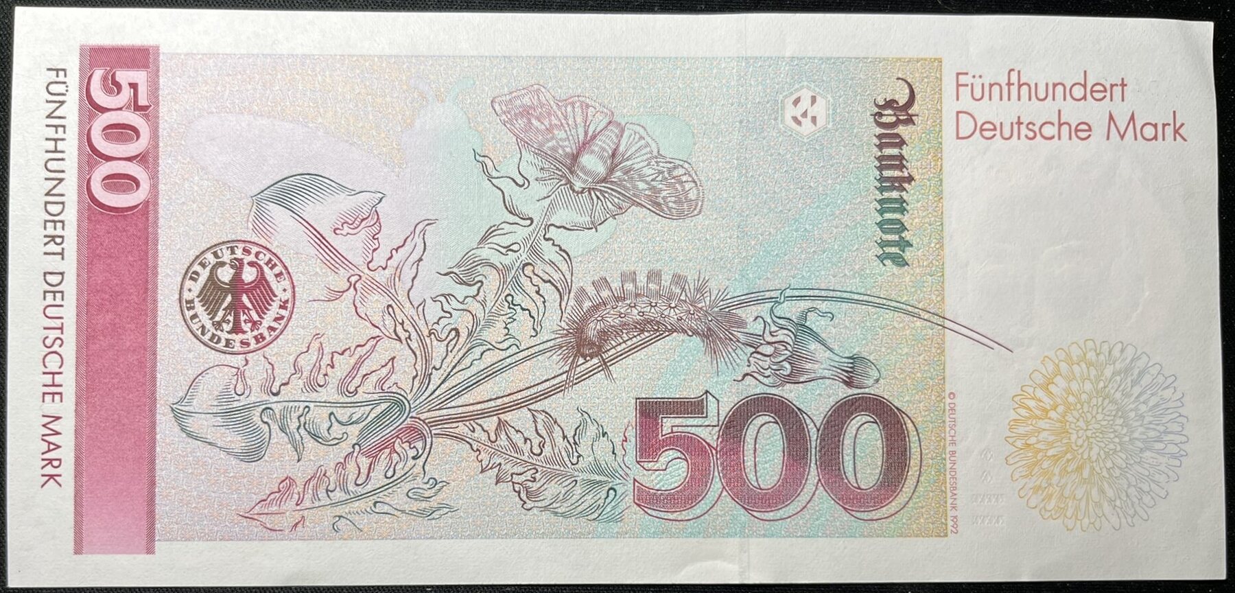 Deutschland BRD 500 Deutsche Mark 1991 500 DM Banknote I-II | MA-Shops