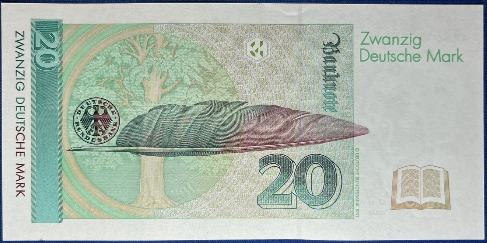 Deutschland BRD 20 Deutsche Mark 1991 20 DM Banknote I- | MA-Shops